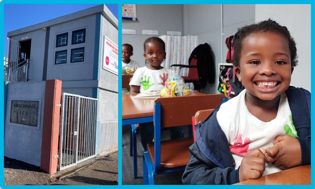 Sustainable ECD building at Masonwabe Educare Centre